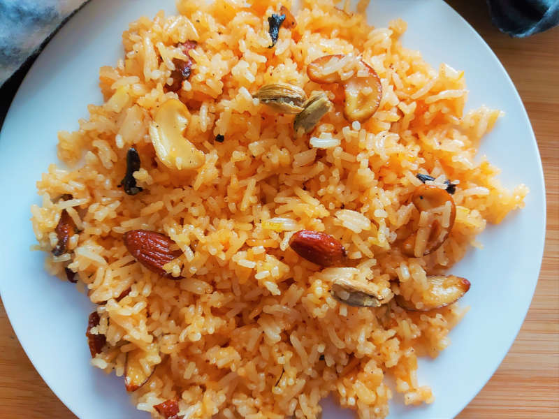 Sweet Rice Recipe | Kesariya Bhat - Felicity Plus